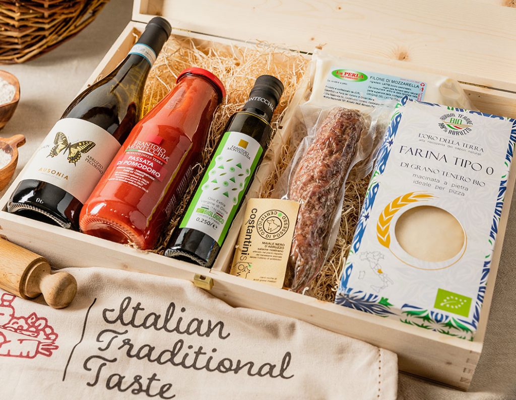 "Let's Pizza" Box - Italian Traditional Taste