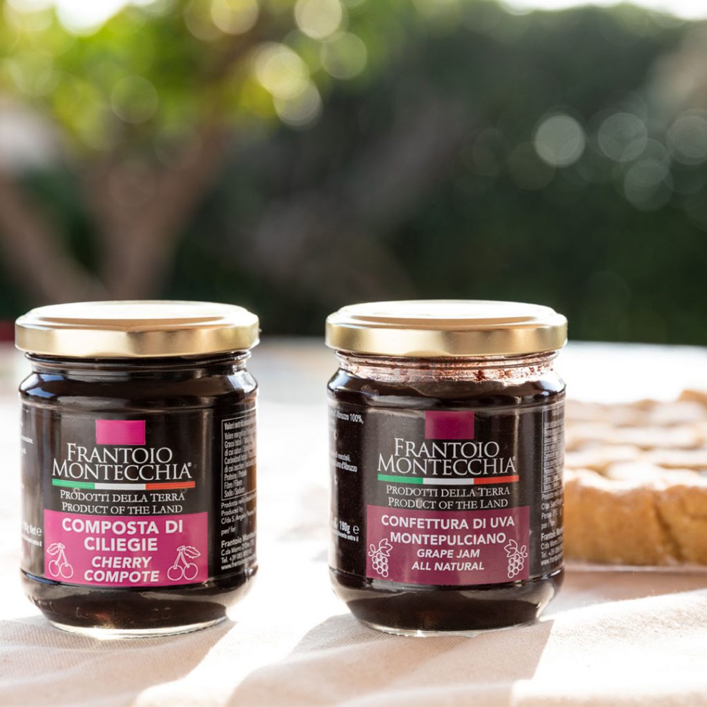 "Montepulciano" Grapes Compote 190g - Italian Traditional Taste