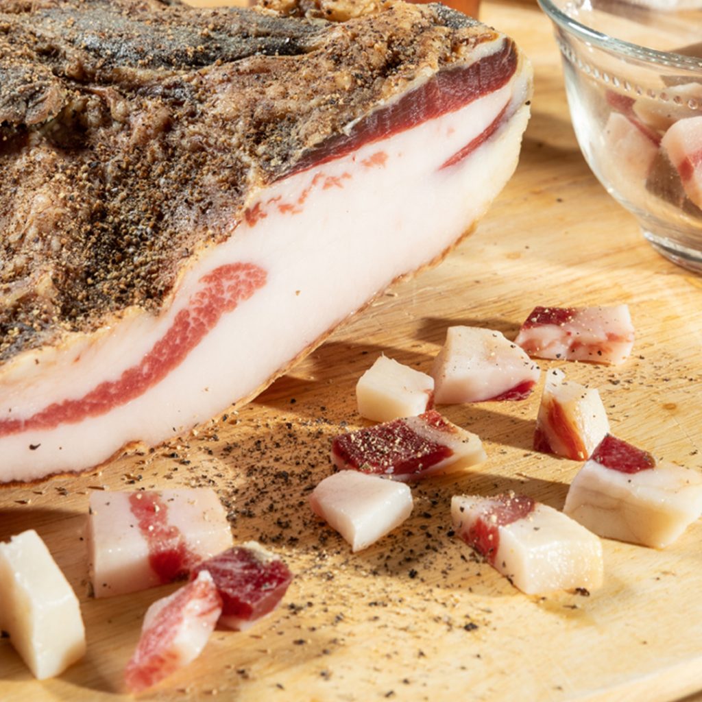 "Guanciale" of Organic Black Pig - Italian Traditional Taste