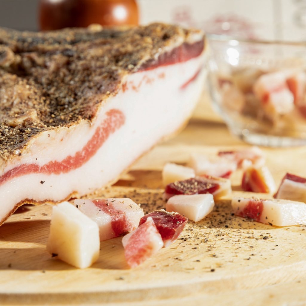 "Guanciale" of Organic Black Pig - Italian Traditional Taste
