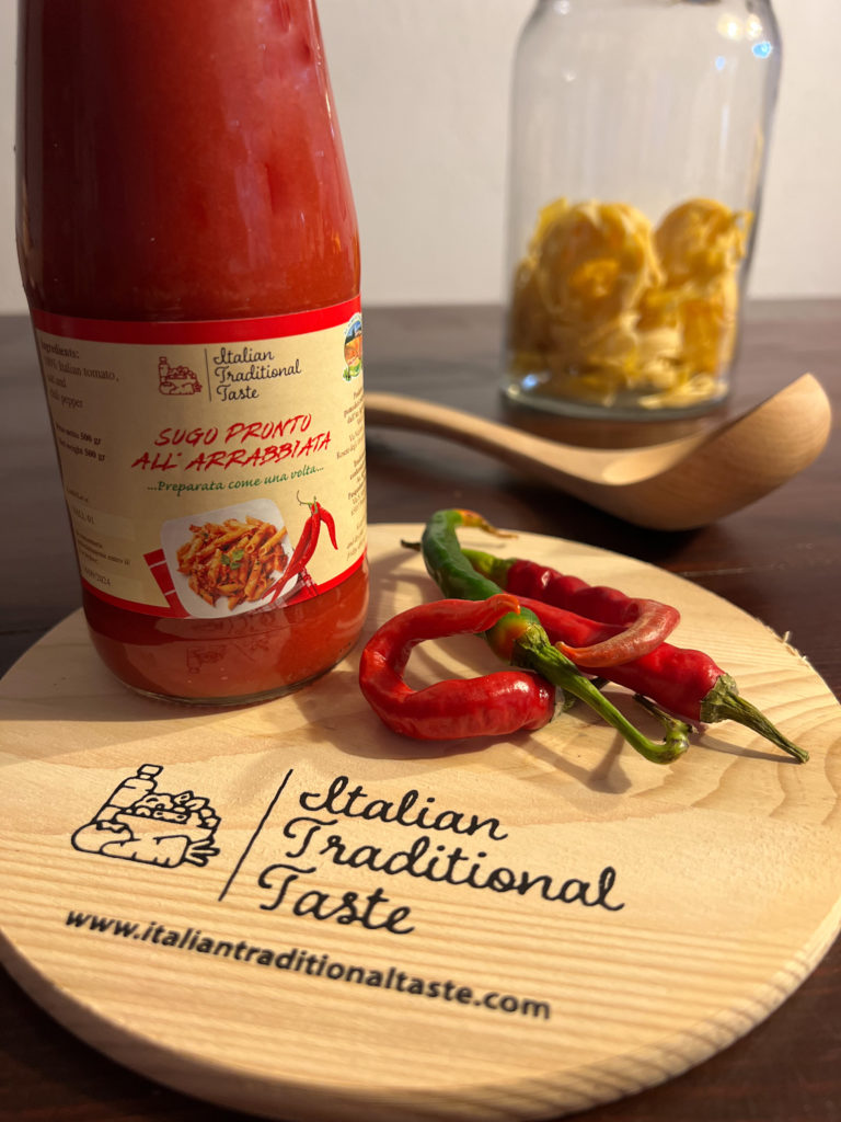 Sugo all'Arrabbiata - Italian Traditional Taste